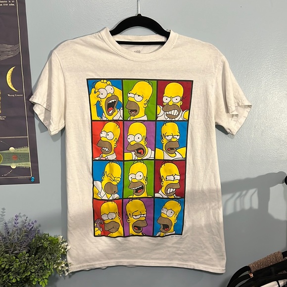 Tops | The Simpsons Homer Pop Art Shirt | Poshmark